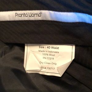 Pronto Uomo | Pants | Pronto Uomo Couture Premium Wool Pants Slacks 4 ...